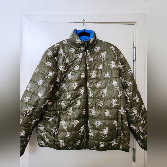 Disney | Jackets & Coats | Disney Donald Duck Jacket Xl Reversible ...